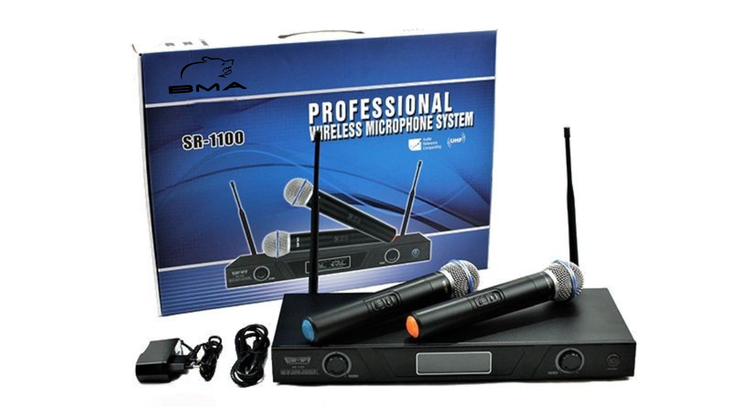 BMA Indonesia - Professional Wireless UHF Microphone BMA SR1100 - Microphone
